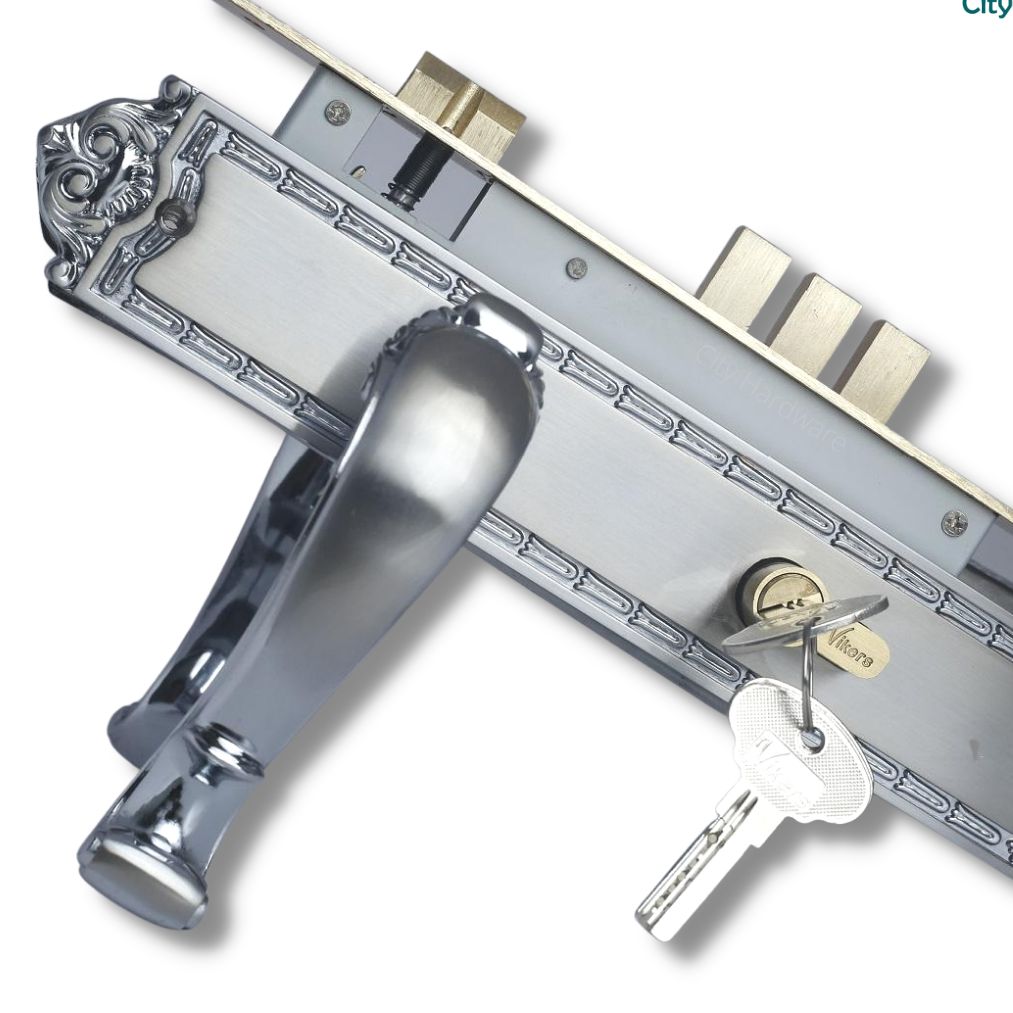 High Security Standard Size Handle Lock For Main Door Lock | Daraz.com.bd