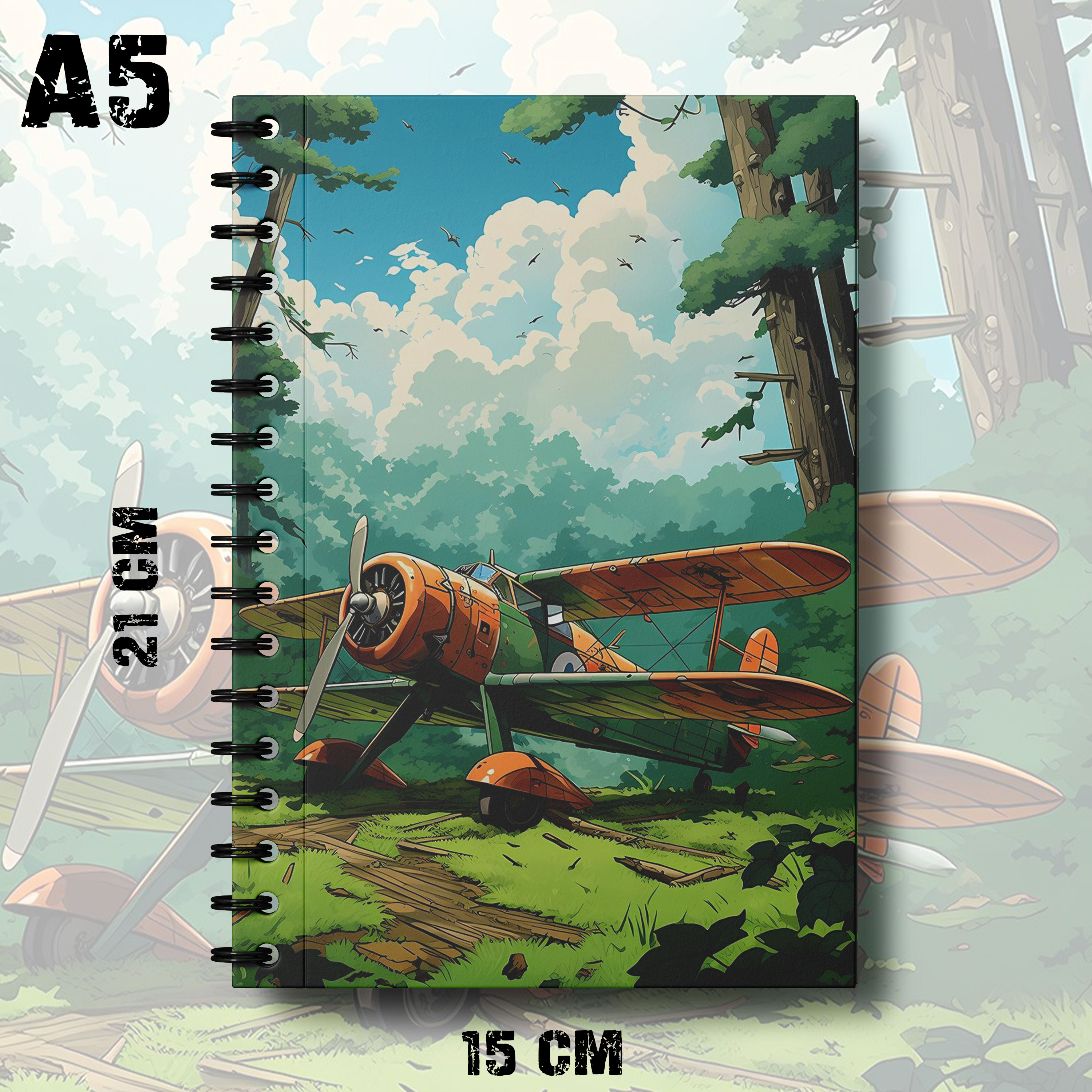 Notebook Large Size Mountain Home Paris Romantic Evening Aesthetic ...