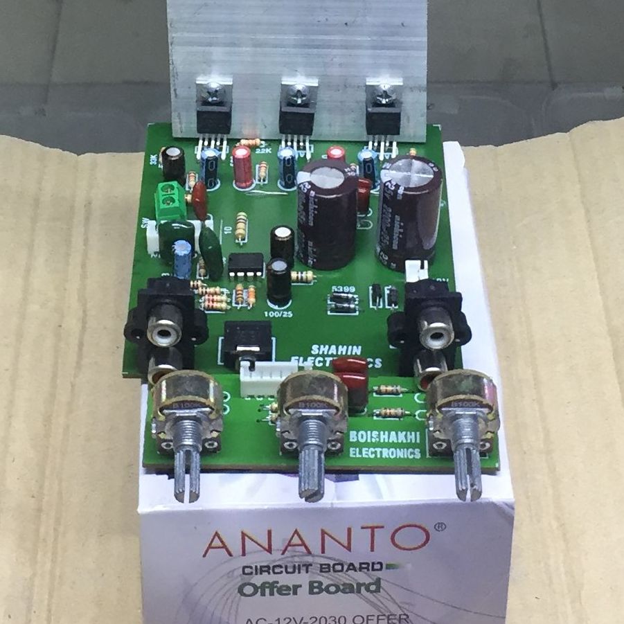 Heavy Sound Quality Power Amplifier Board TDA2030A 2.1 18W 18W 3 ...