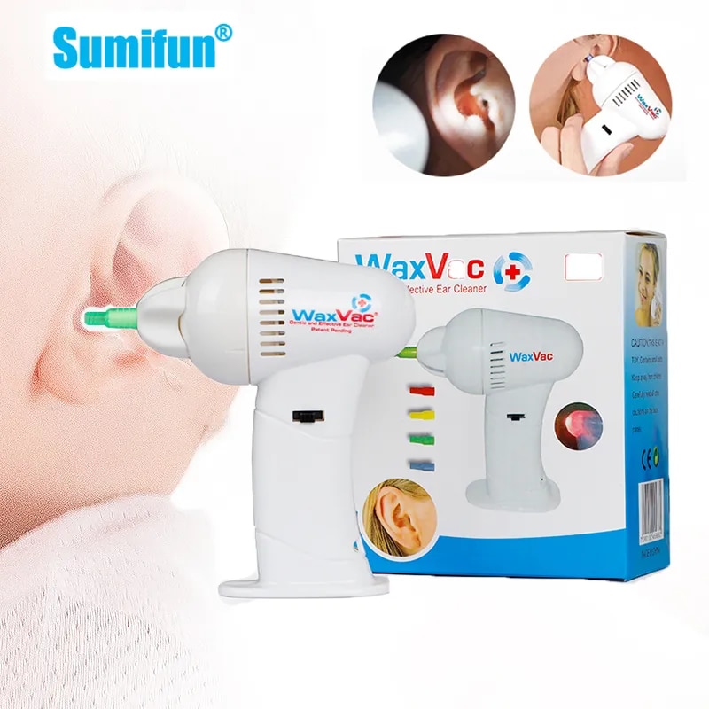 【VisioN Shop】1pcs Portable Safty Electric Ear Cleaner Vacuum Ear Wax ...