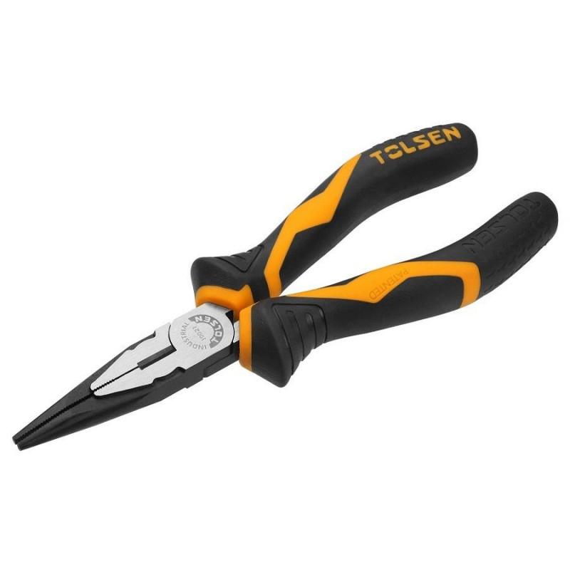 TOLSEN 8" Long Nose Pliers (8 inch or 200mm) Industrial GRIPro Series Model: 10022 | Daraz.com.bd