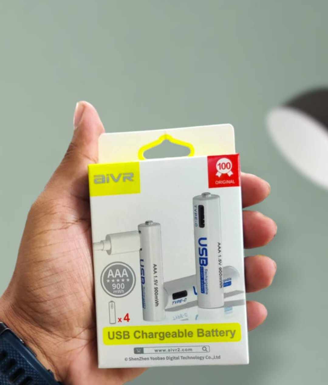 AiVR USB Rechargeable Batteries 4pc – AAA/AA | Daraz.com.bd