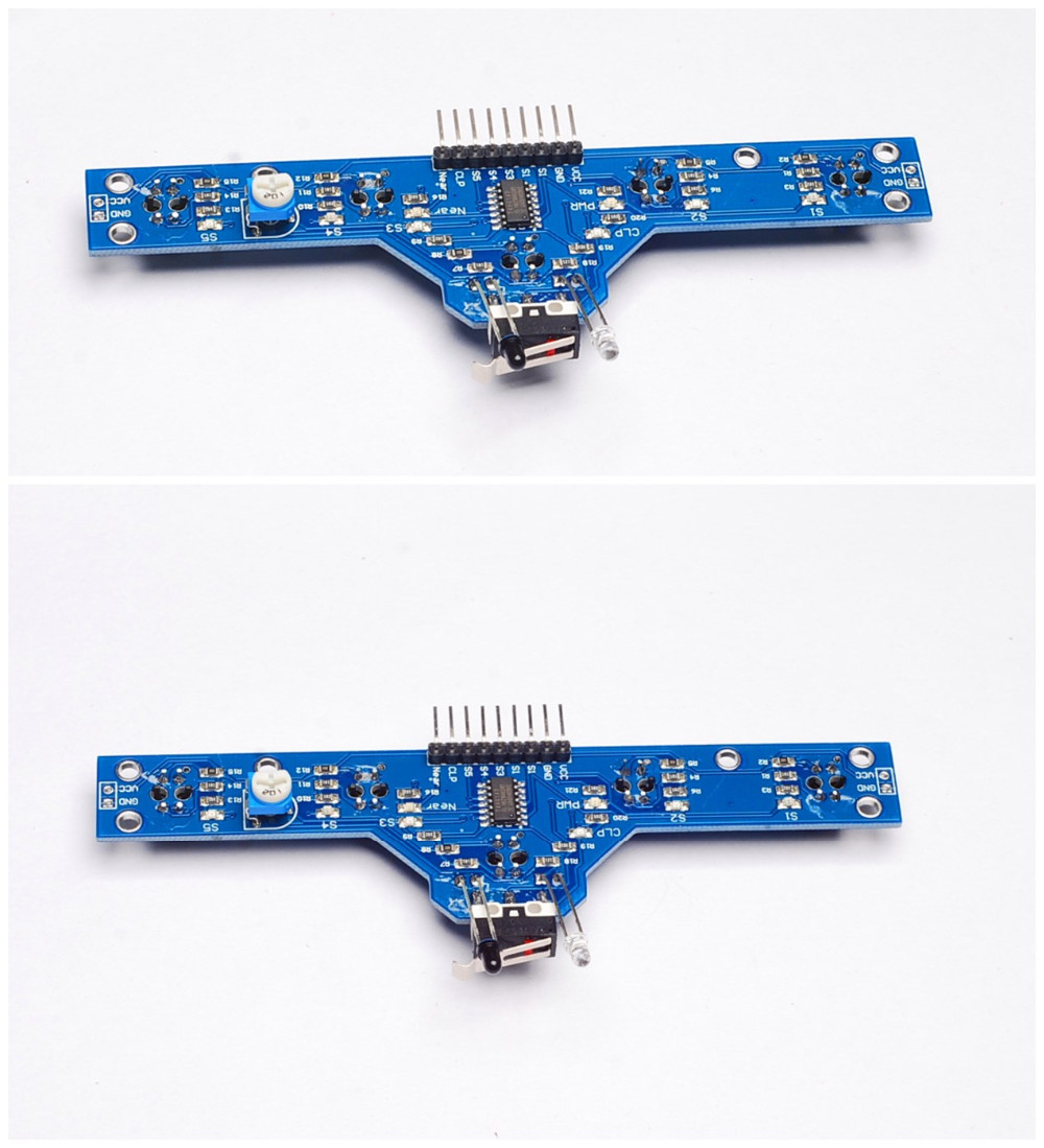 BFD-1000 5 Channel IR Infrared Photoelectric IR Obstacle Sensor ...