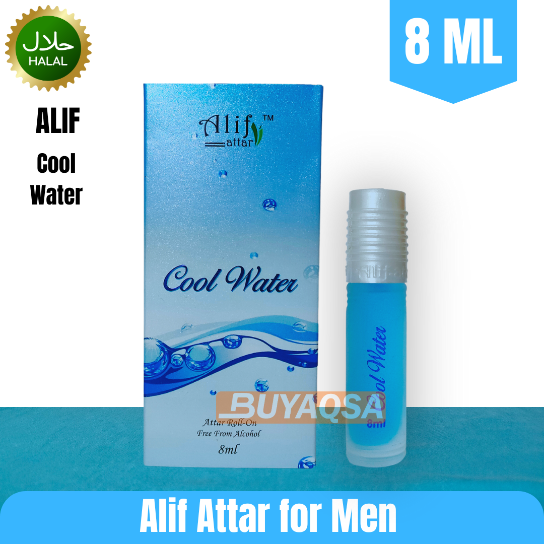Cool Water Attar(আতর) Long Lasting Roll On Non Alcoholic Perfume Ator ...