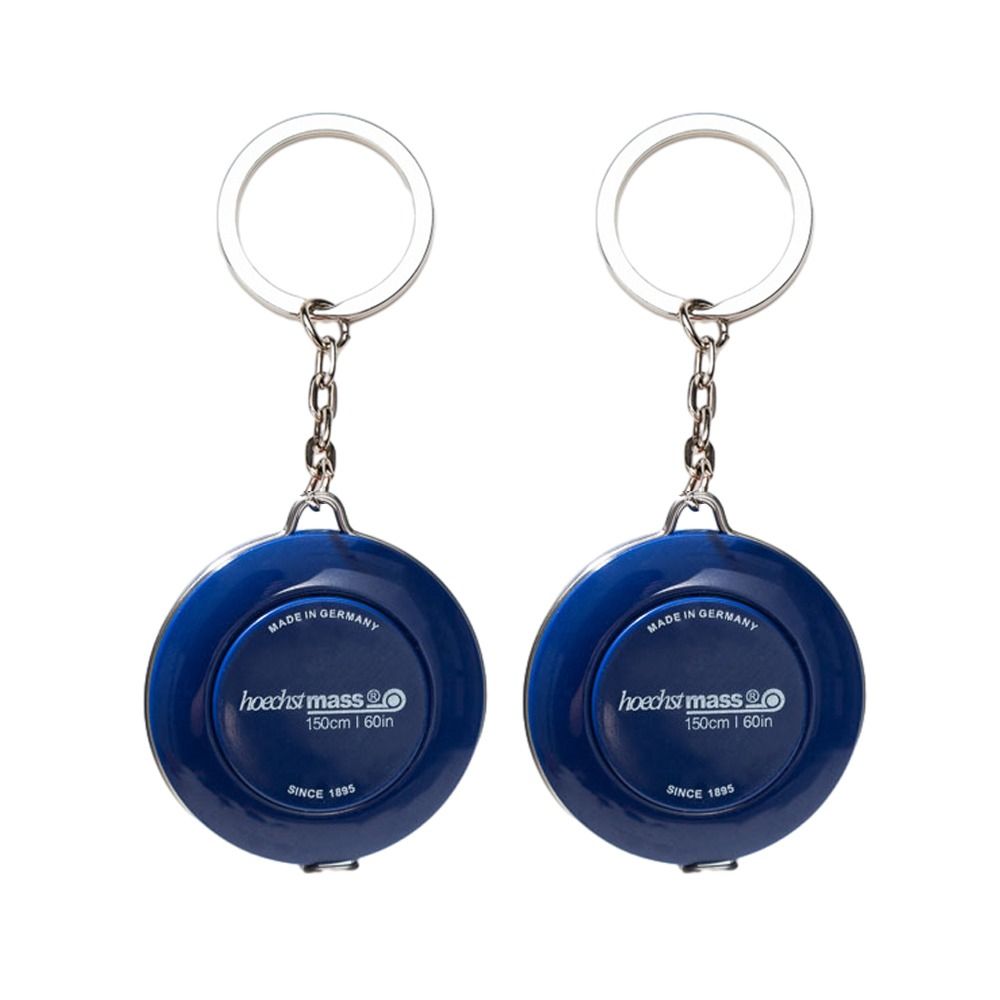 2pcs Portable Mini Sewing Measuring Tool Keychain Tape Measure Measure ...