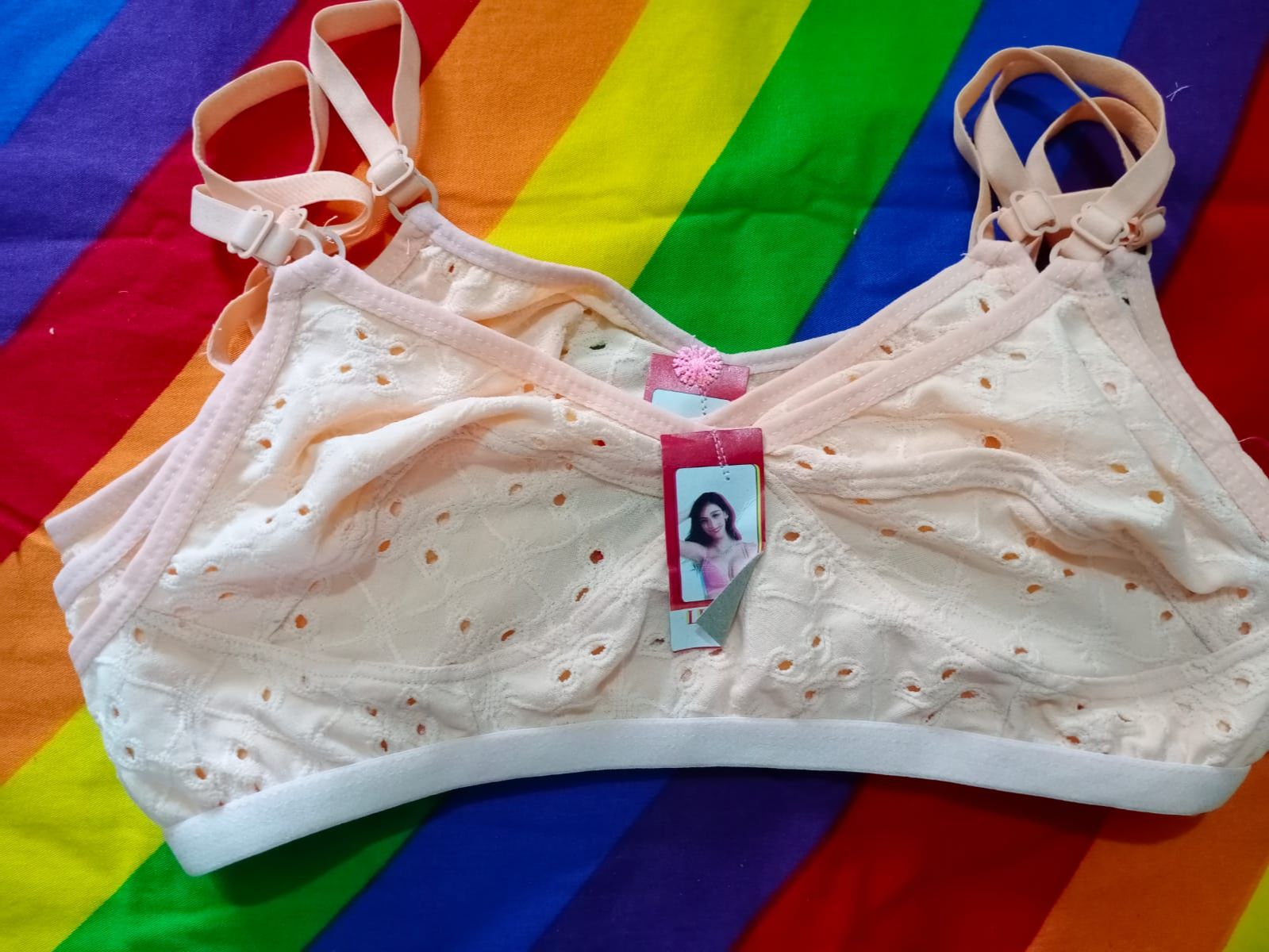 3 Pics Like me Chicken Bra Soft Comfortable Bra for women