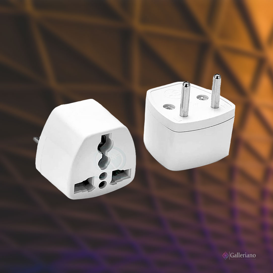 2Pin to 3pin converter 3Pin Socket Plug 2Ps | Daraz.com.bd