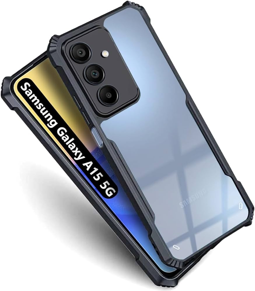 For Samsung Galaxy A15 (4G/5G) Xundd Soft TUP Bumper Shockproof Shell Back Clear Camera and ...