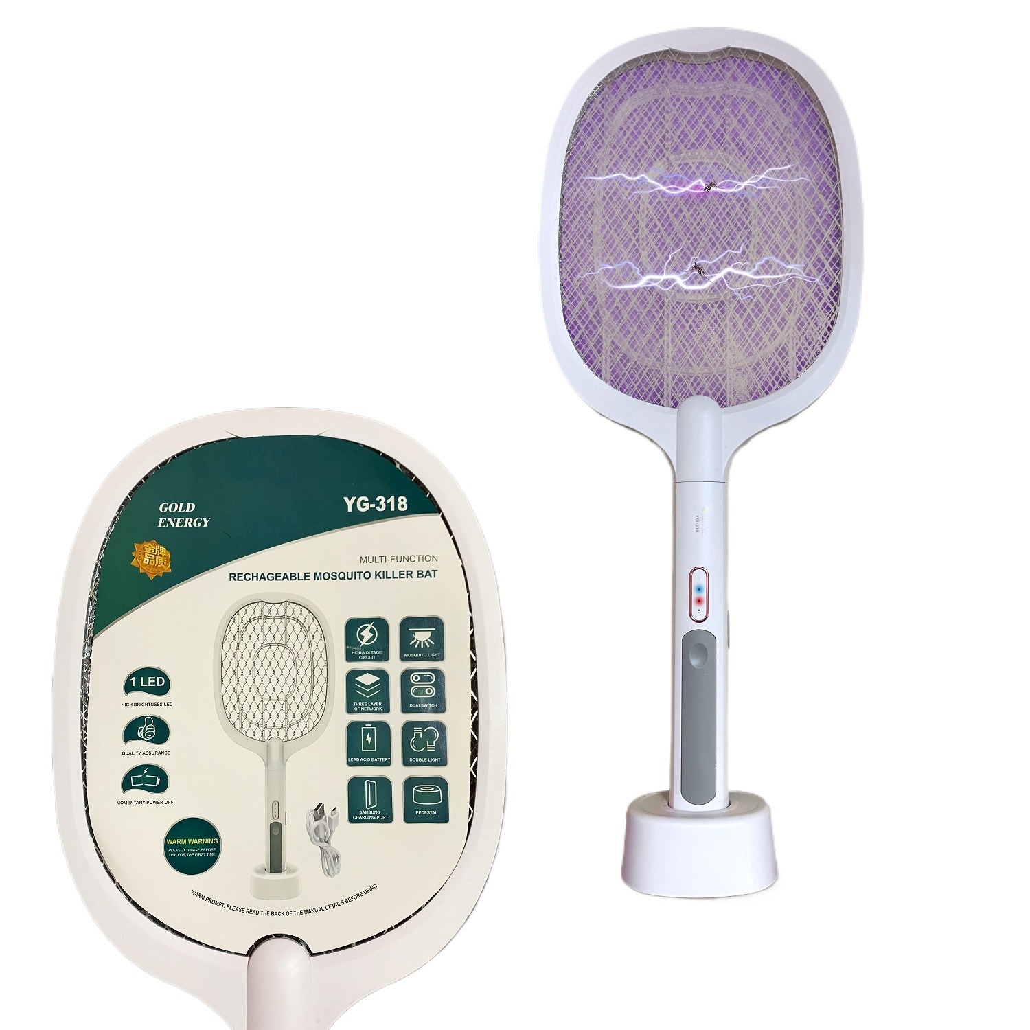 Mosquito Bat Best Quality Rechargeable Bat with Lure Light Insect bugs ...