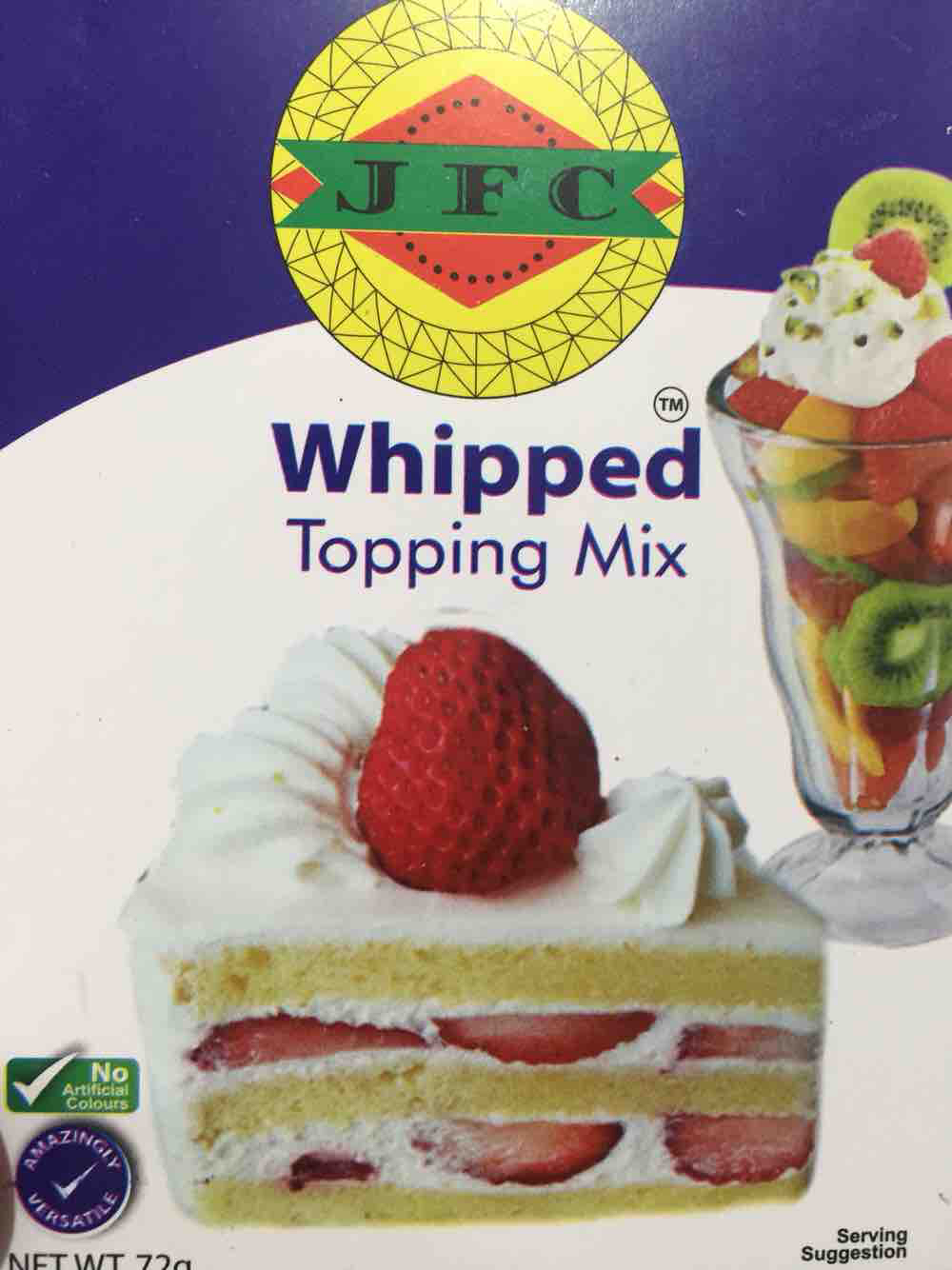 Whipped Topping Mix Powder 72gm | Daraz.com.bd