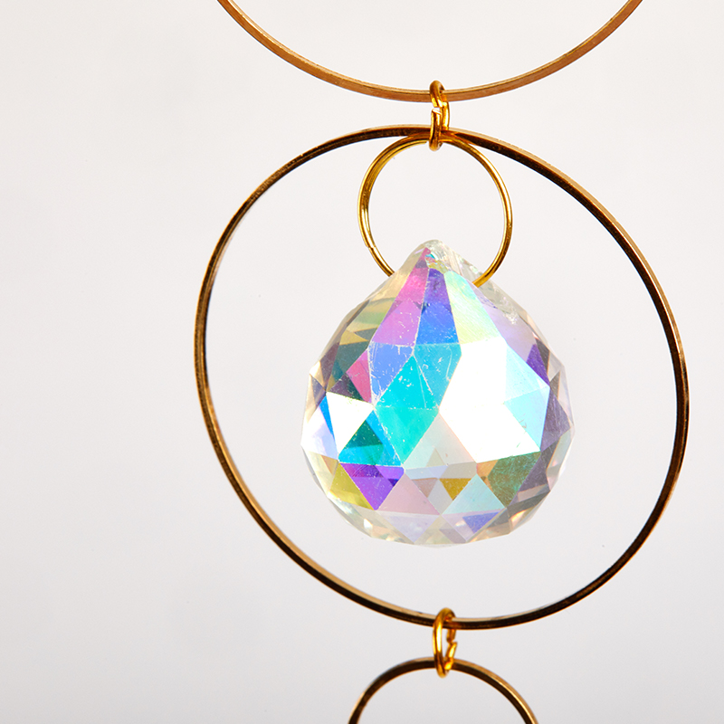 Crystal Sun Catcher Window Hanging Prism Decoration Rainbow Window ...