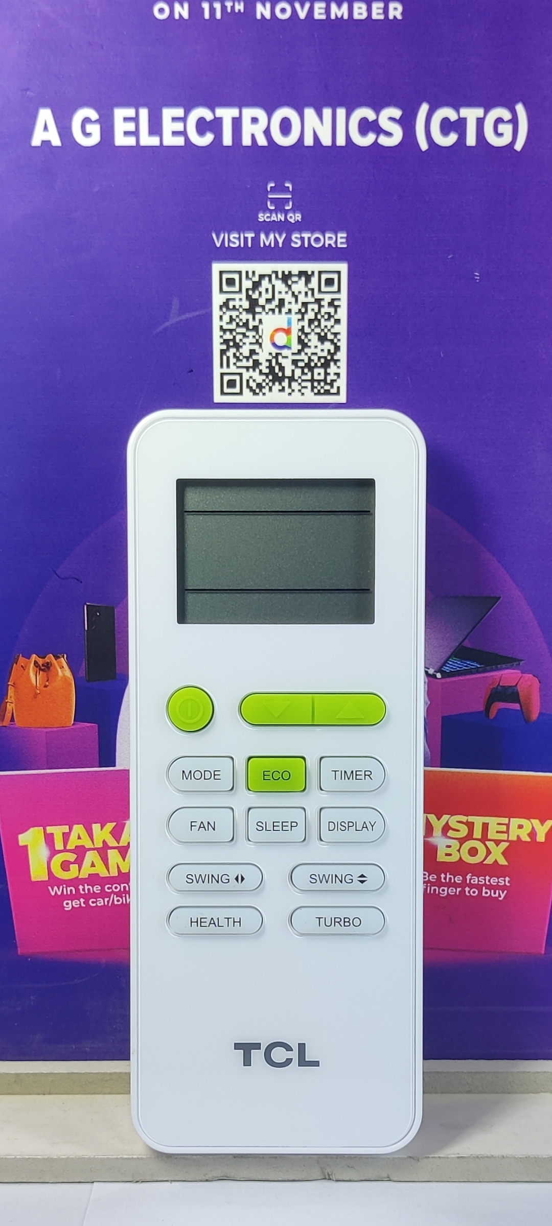 TCL Air-conditioner Remote Control. | Daraz.com.bd