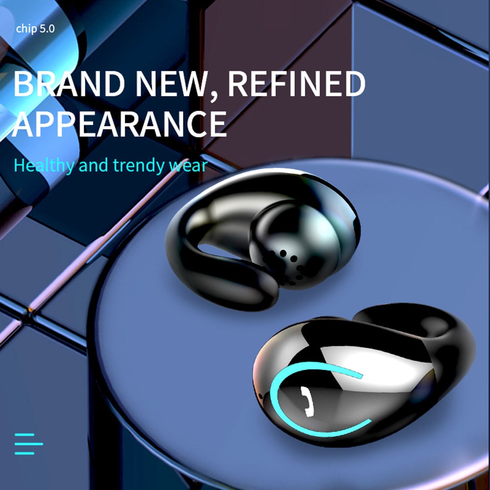 Bone Conduction Wireless Headphone Mini In-ear invisible TWS Bluetooth ...