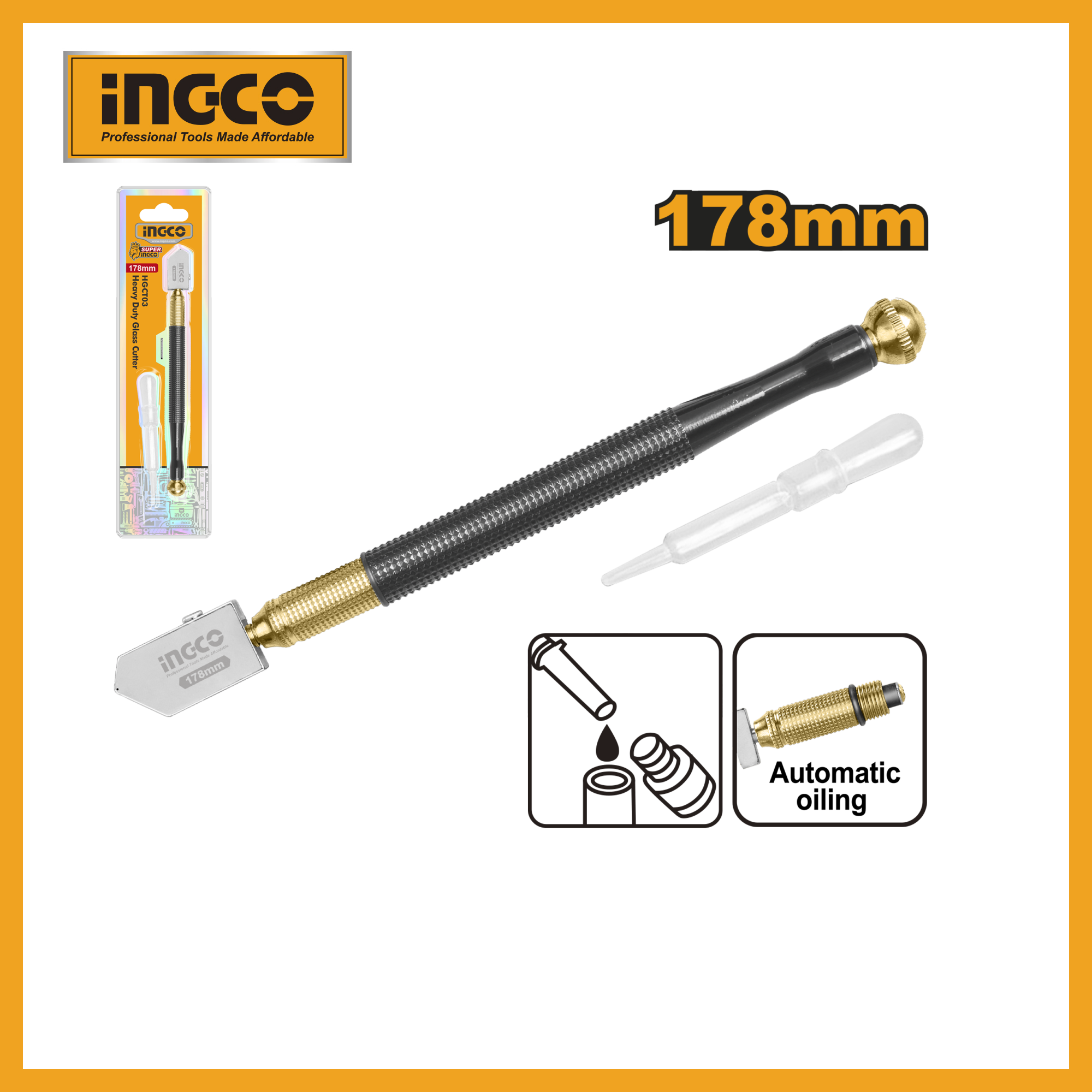 GLASS CUTTER TOOL INGCO HGCT03 | Daraz.com.bd