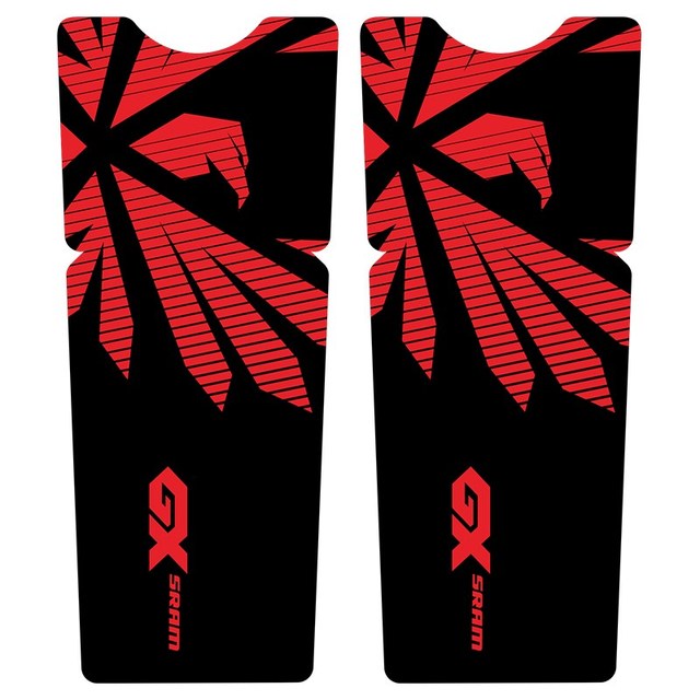 2022 2pc/set Mountain Bike Gx Carbon Crank Sticker Am Dh Crank Decal ...