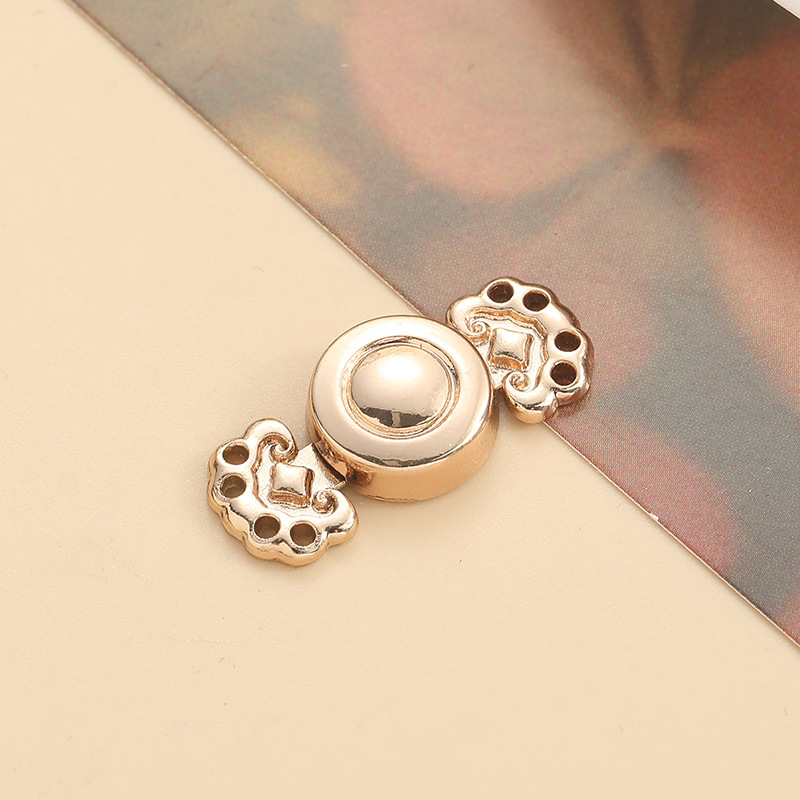 [ New ] Magnetic Suction Chinese Knot Button Shirt Hanfu Snap Fastener ...