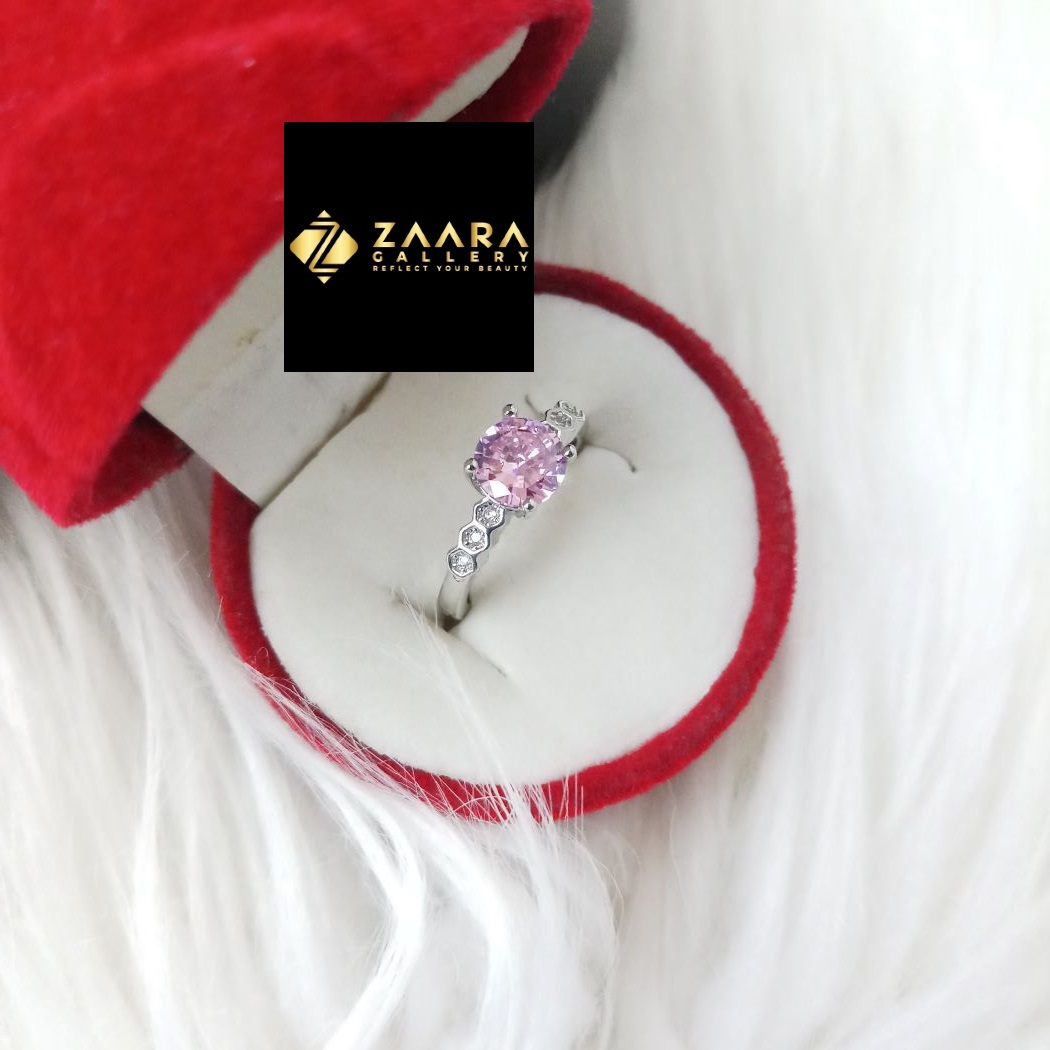 Stone Finger Ring (Imported) for Women & Girls With Free Box (M-FRC2023) - 1 Piece - Rings ...