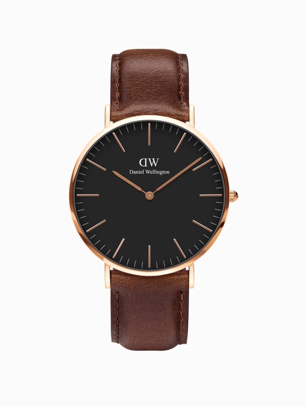 Dw Analog Pu Leather Clock For Men - Stay Punctual And Stylish Dw ...