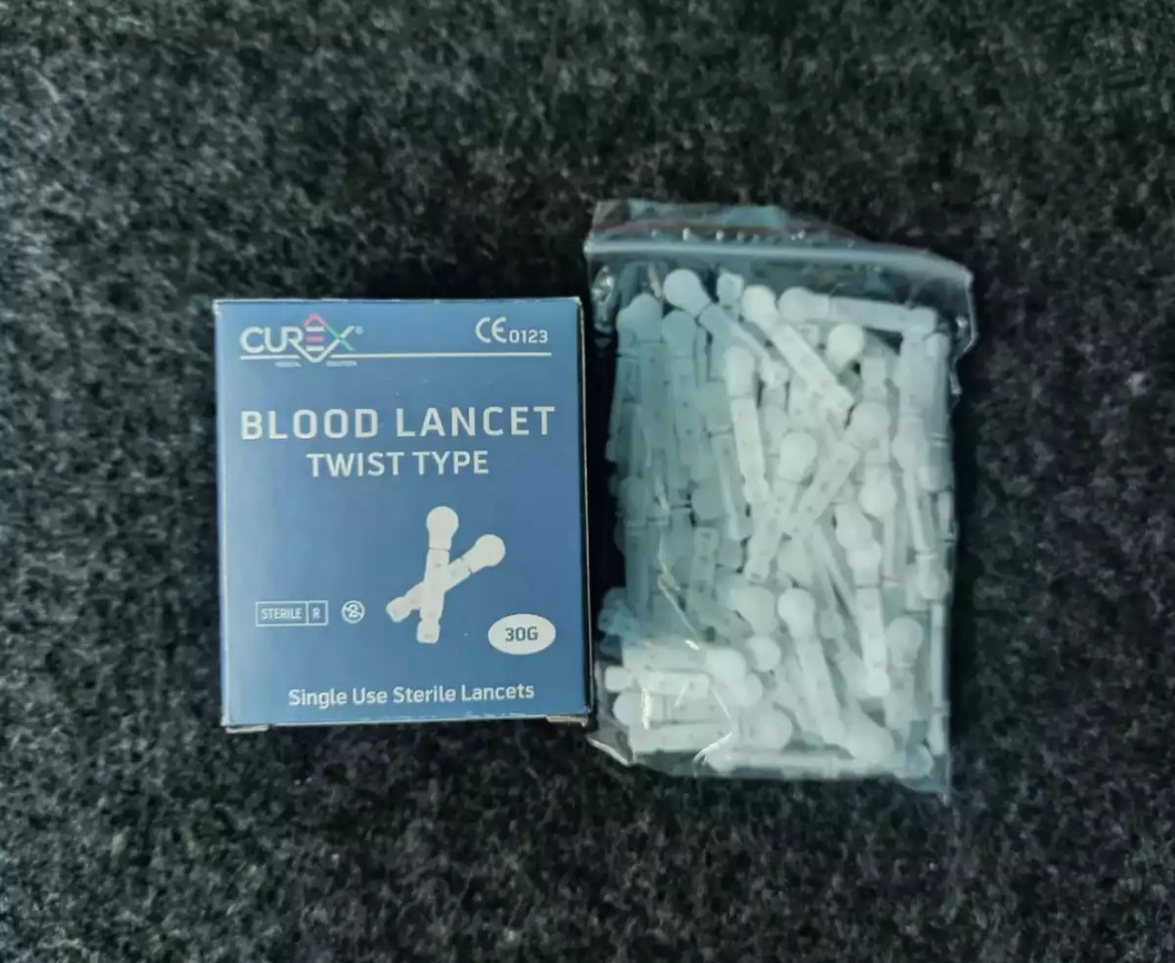 Blood Lancet Needles 100pcs For Glucose Meter with Accu Chek Meters ...