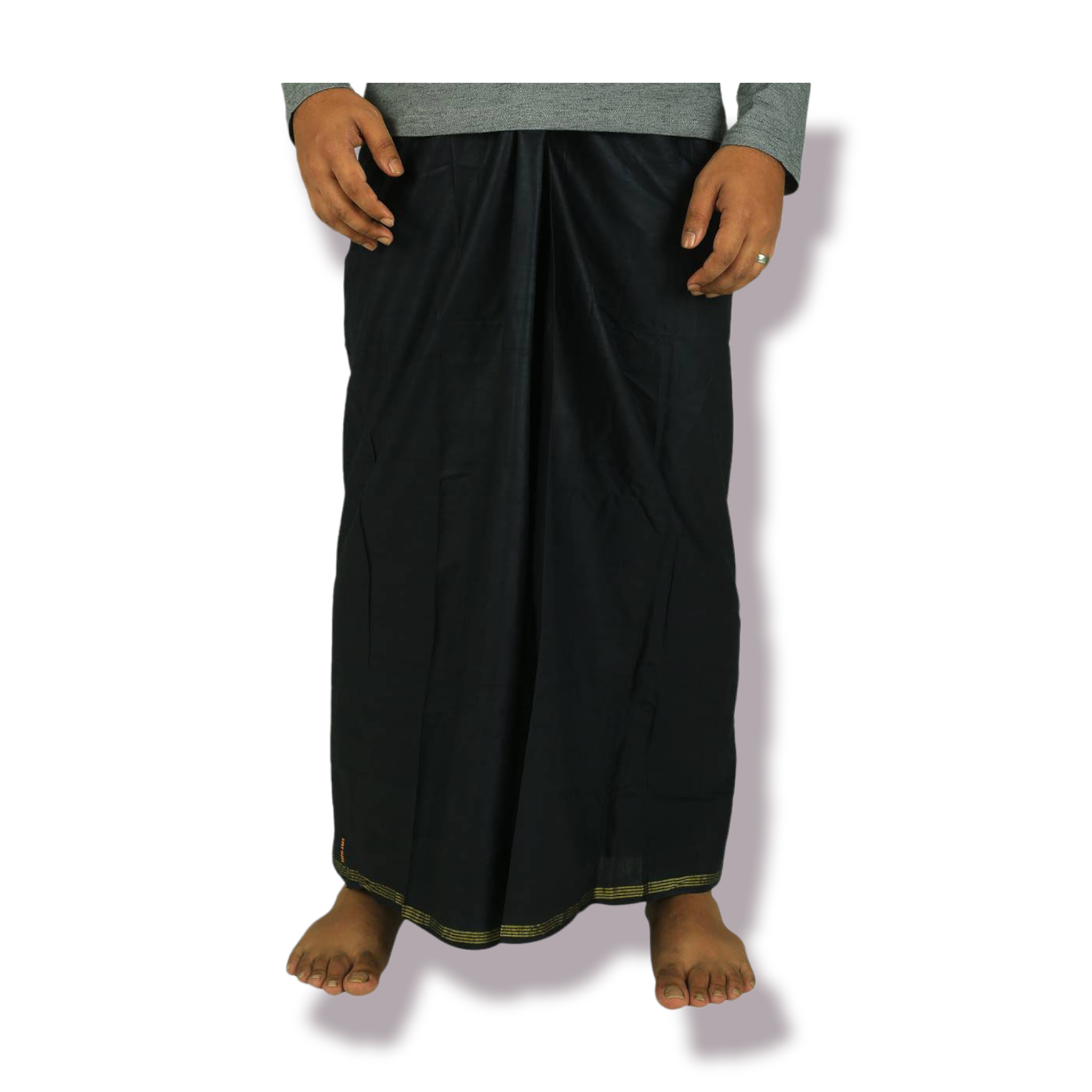 Black Lungi 5 Hand pure cotton 1 pcs / Wholesale Price Ever ...