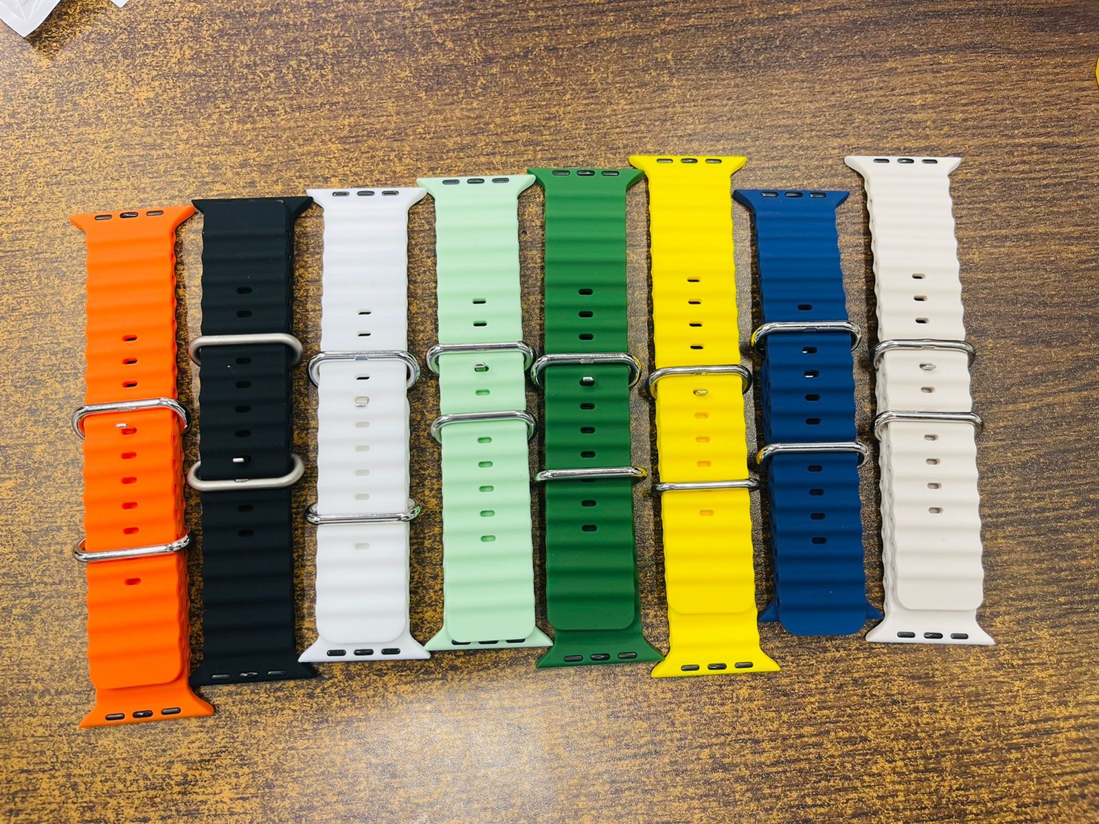 Ocean Silicon strap smart Watch ultra Strap 49mm(42/44/45mm) For HW8 ...