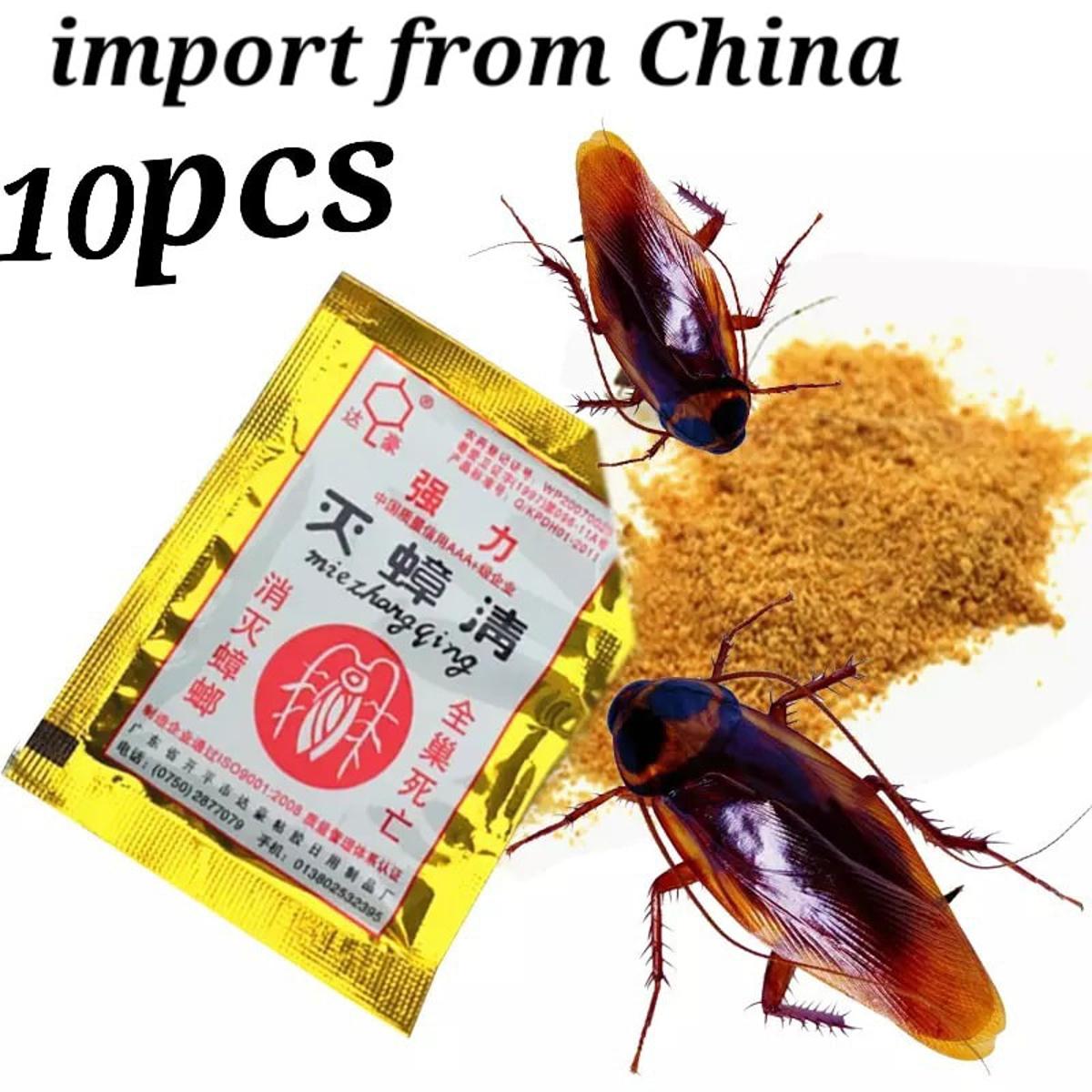 10 Pcs Cockroach Killing Bait Powder Repellent Insecticide Cockroaches Killer | Daraz.com.bd