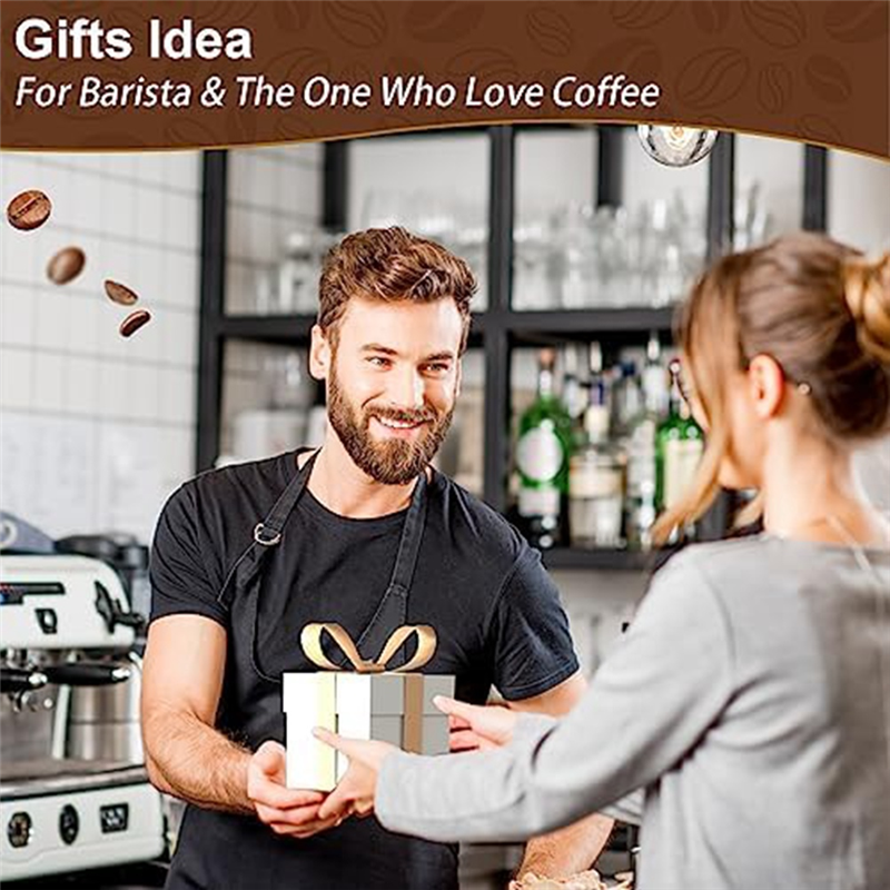 Espresso Tamper Coffee Tamp 53mm, Spring-Loaded Constant Pressure ...
