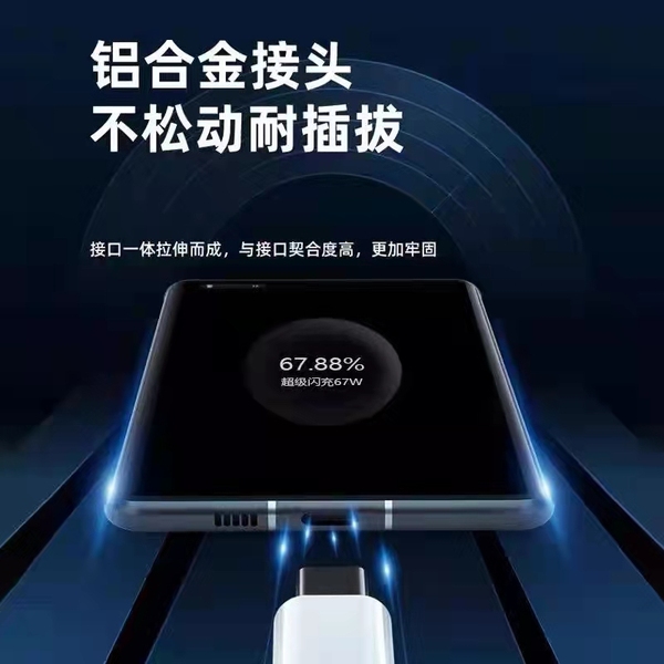 OPPO 67W Super Dart/VOOC Power Adapter US With USB To Type C Dart Cable