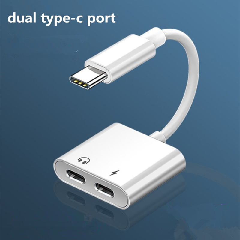 Type C Adapter USB C to 3. 5 mm Jack Audio Charger Splitter Type C ...