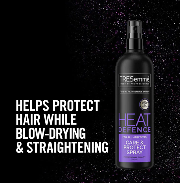 Tresemme Heat Defence Care & Protect Spray 300ml For All Hair Types ...