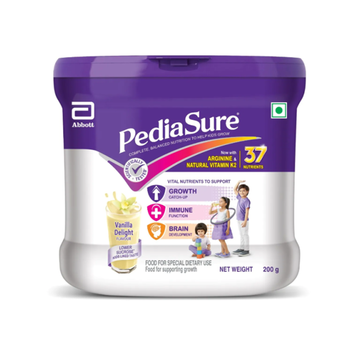 Pediasure Complete Nutrition Vanilla Milk Powder 200Gm (India) | Daraz ...