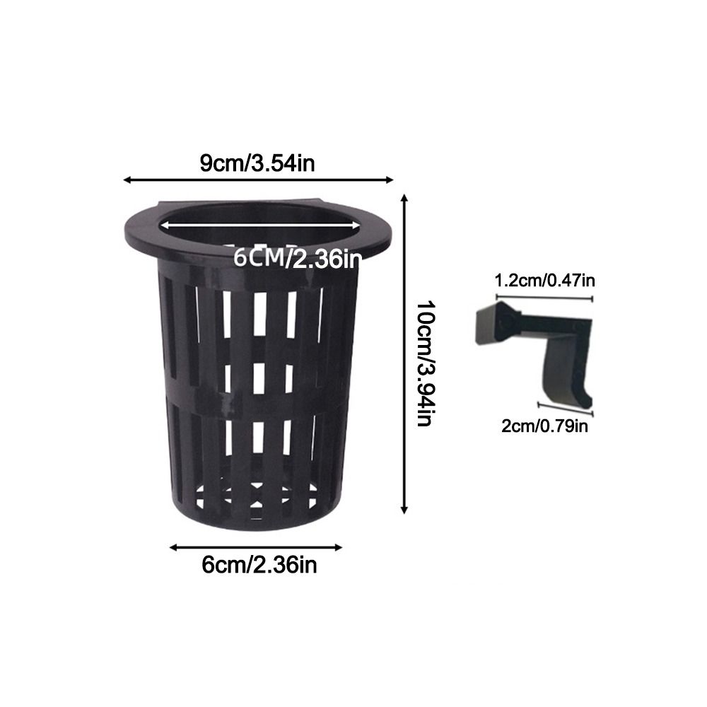 New Water Plant Landscape Fish Tank Hydroponic Planting Basket Planted ...