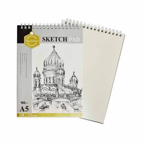 Keep Smiling Sketch Pad Drawing Pad Artist Pad Sketch Book A5 | Daraz ...