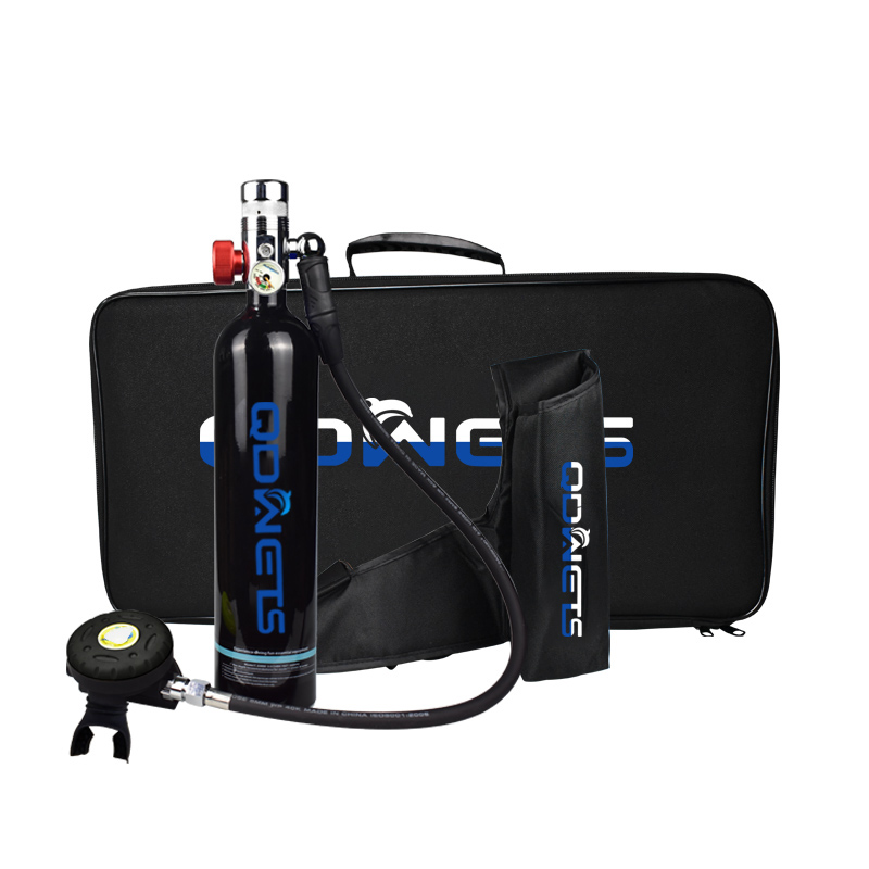QDWETS 1L Mini Scuba Diving Tank/Equipment Oxygen Cylinder Underwater ...