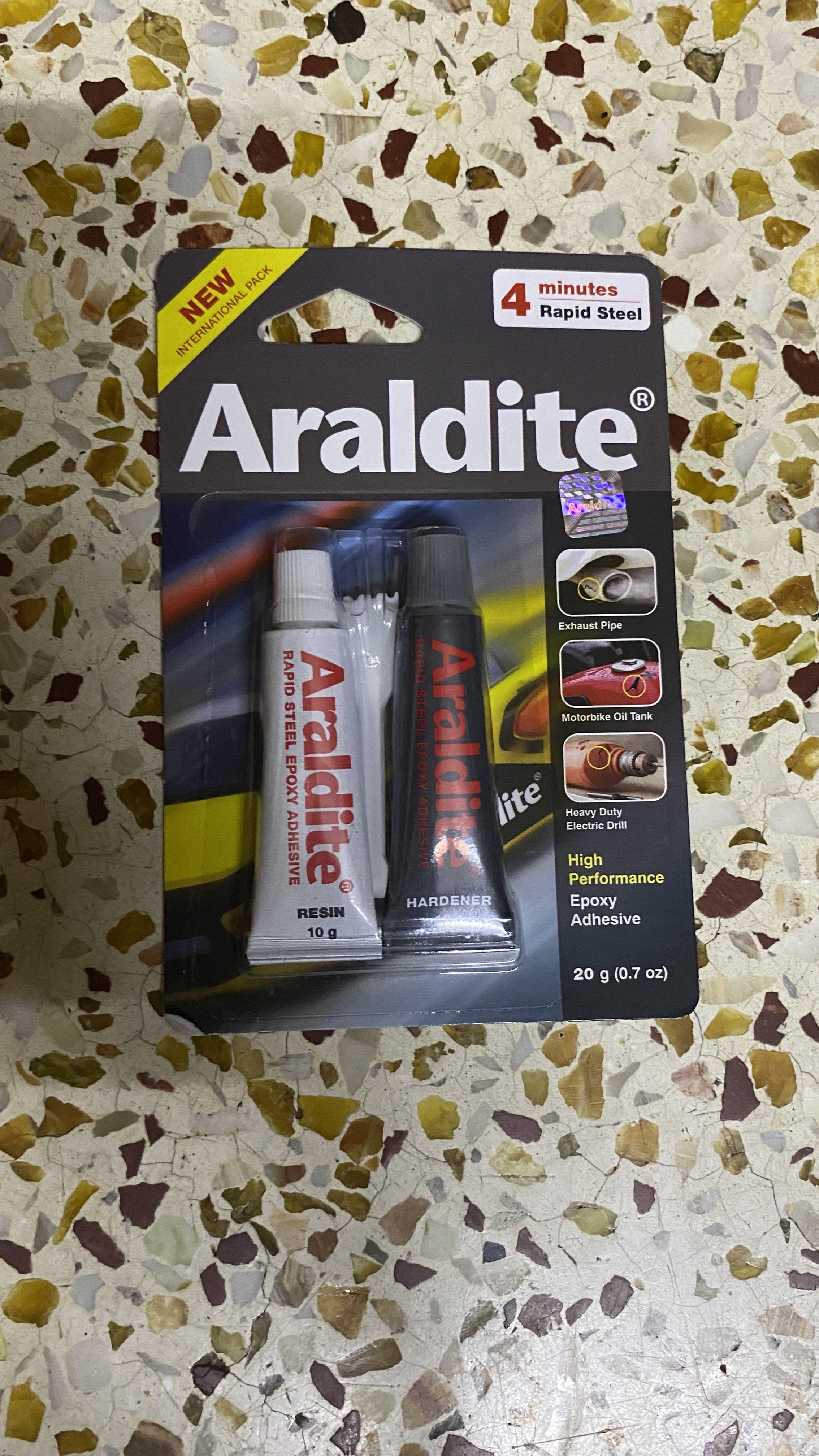 4 Minutes Fast Steel Epoxy Araldite 20G | Daraz.com.bd