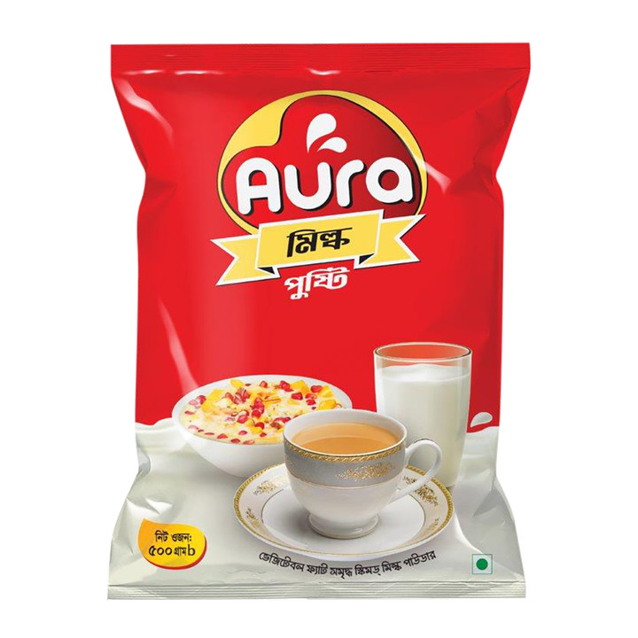 Aura Pusti Milk Powder 500gm | Daraz.com.bd