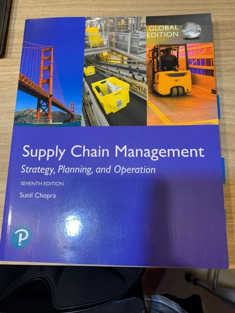 Supply Chain Management By- Sunil Chopra (7th Edition) | Daraz.com.bd