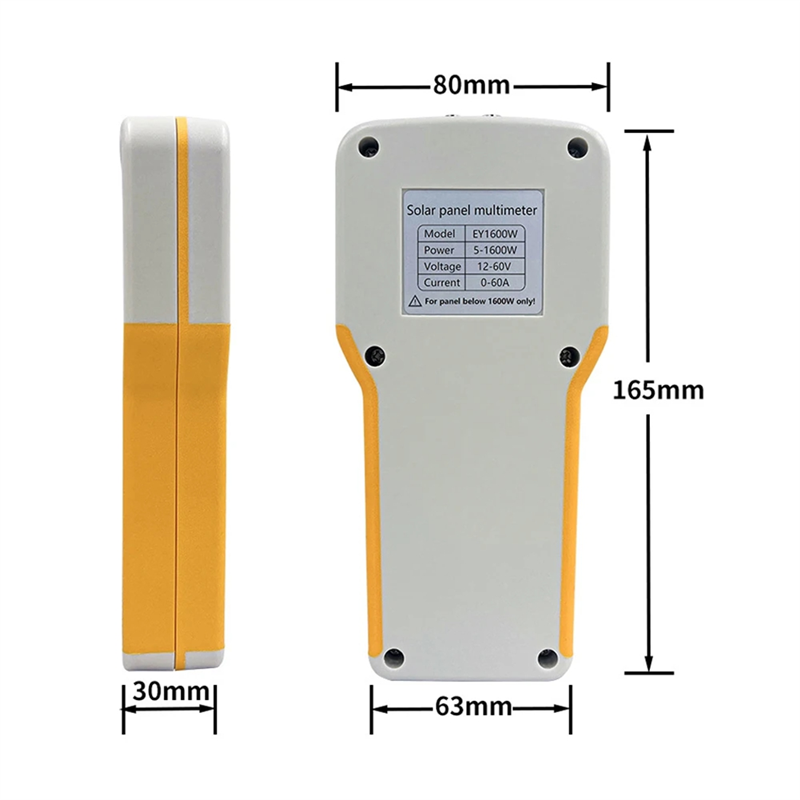 EY1600W Photovoltaic Panel Multimeter Solar Panel MPPT Tester Voltage ...