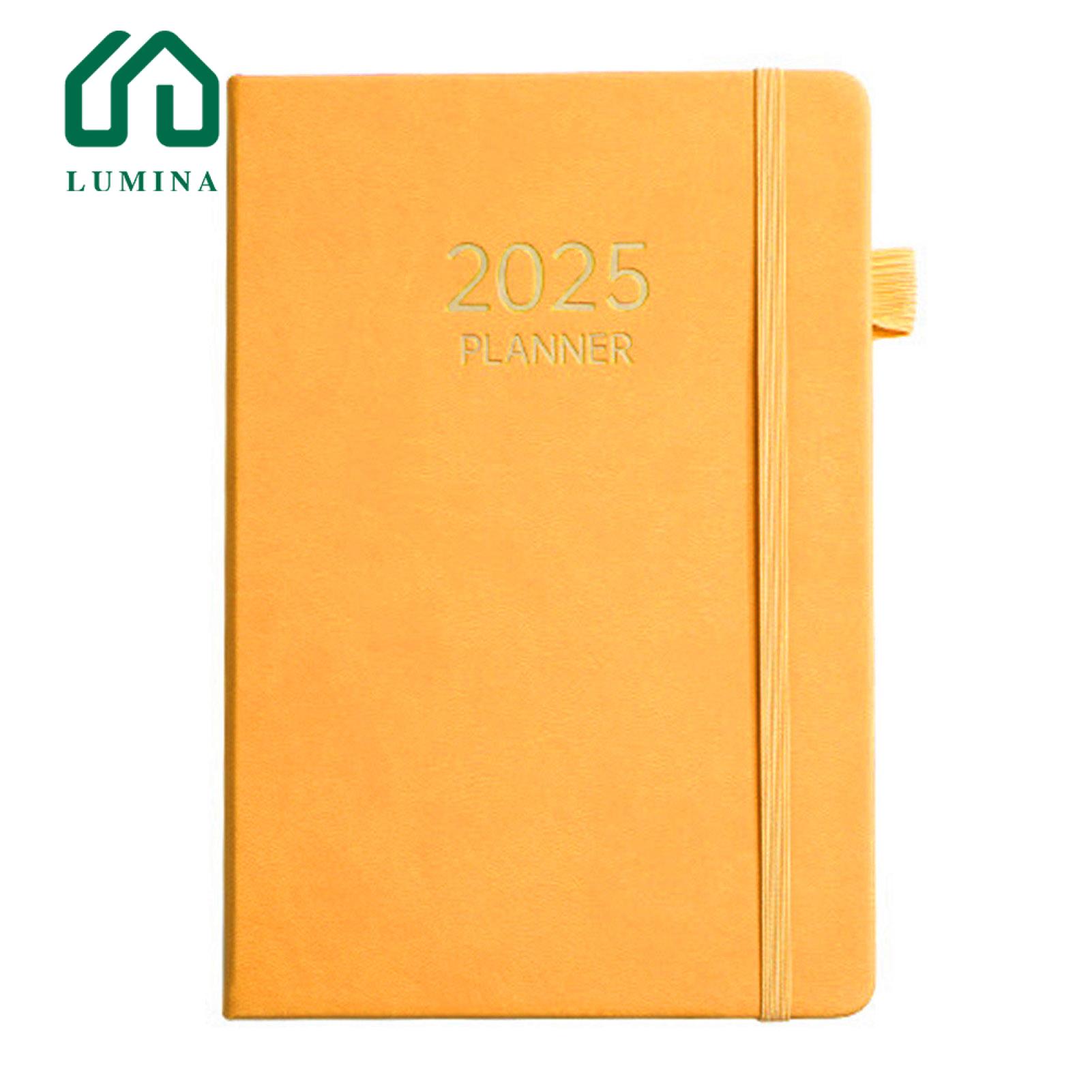 Lumina Writing Journal 2025 Planner Notebook Daily Weekly Monthly ...