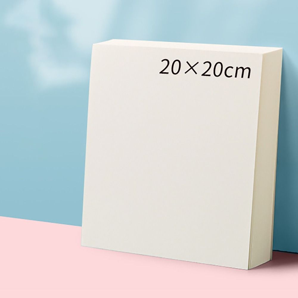 50Sheets/Set Thickened 200g Thickened Oil Pastel Special Paper Multi-size Square Drawing Paper ...