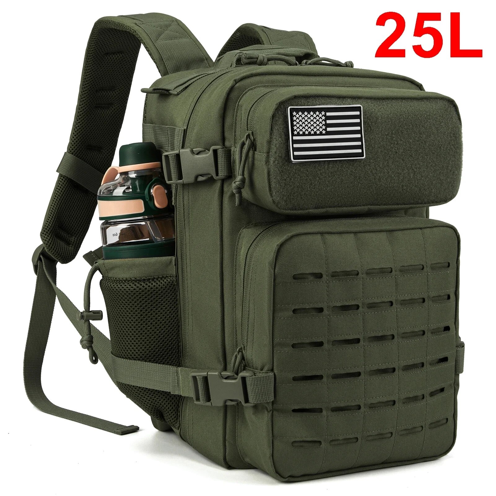 QT QY 25L/45L Tactical Military Backpack for Men and Women Army Assault ...