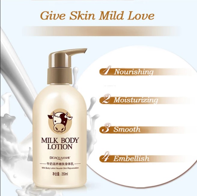 Bioaqua Milk Body Lotion 250 ml | Daraz.com.bd