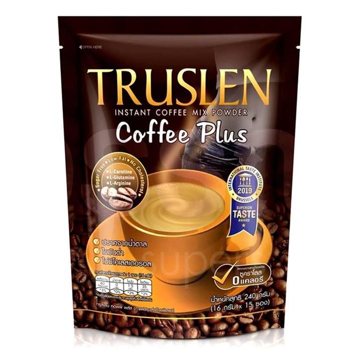 Truslen Coffee Plus Collagen Coffee Mix Powder 16g X 15 Pcs | Daraz.com.bd