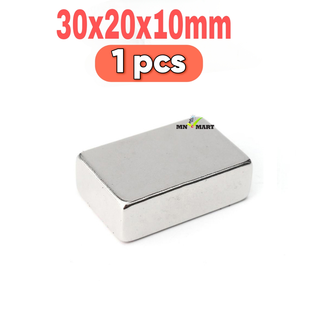 Rectangular Neodymium Magnet Powerful Block Bar N35 NdFeB Rare Earth ...