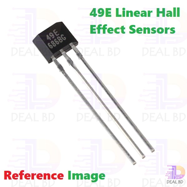 A Class 49E S49E OH49E SS49E Linear Hall Effect Sensors TO-92 3 Pins ...