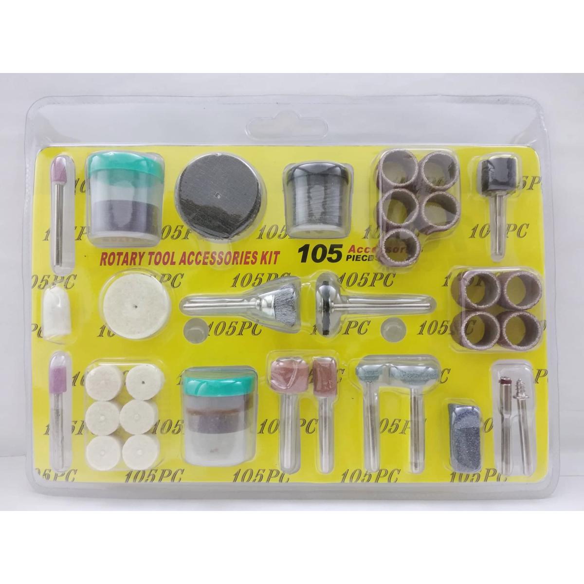 Rotary Tool Accessories Set Electric Grinding Attachment Kit, Multi ...