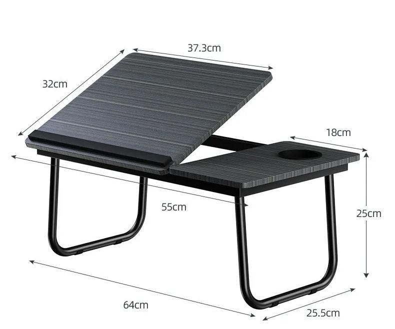 Folding Laptop Desk for Bed Portable Computer Tray for Sofa Table for ...