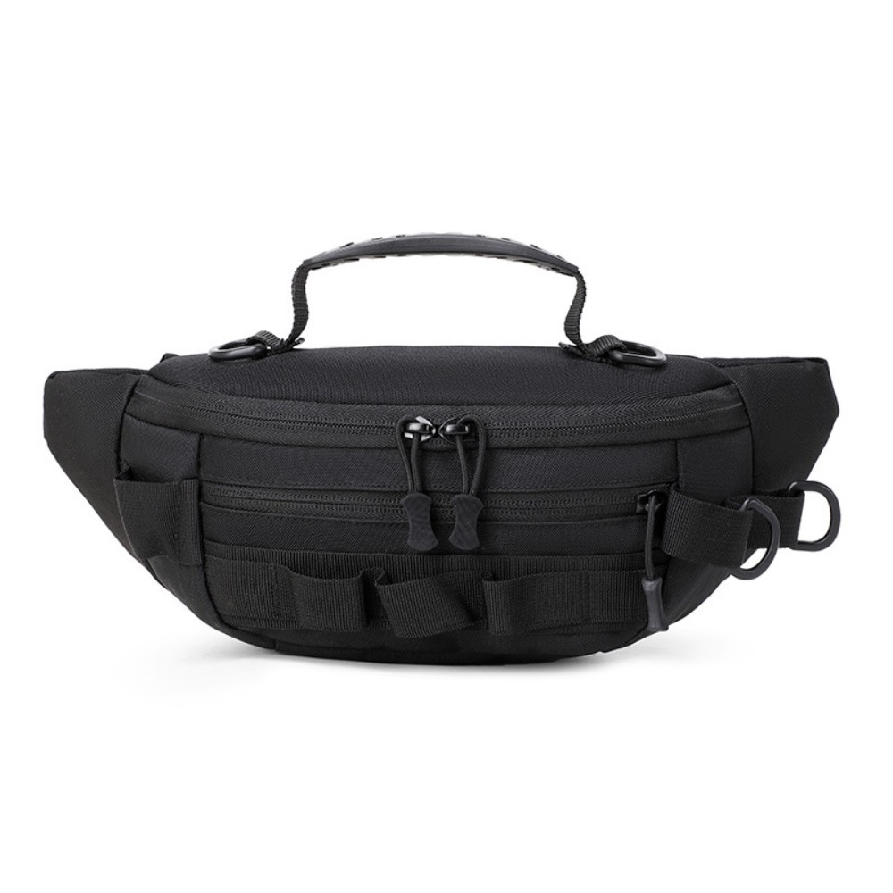 Durable 600D Oxford Nylon Fabric Fanny Pack Multi-Pocket Design ...