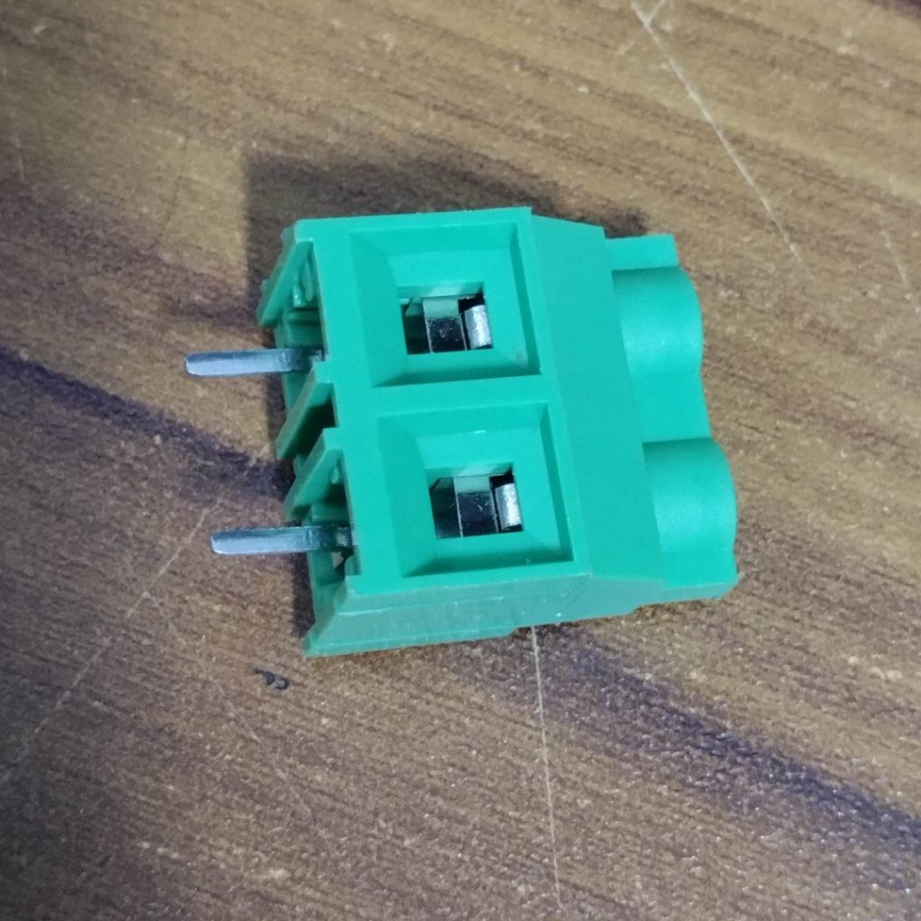 3Pcs- Cable Connectors KF950-2P 2Pin GREEN Color 2 Pin Plug-In PCB ...