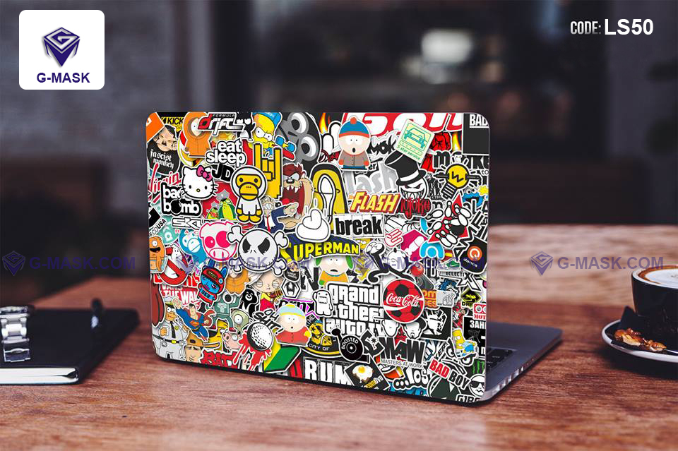 Banana Carbon Fiber Decorative Laptop Sticker Scratch & Water Proof laptop Skin (11x16.5 inch ...